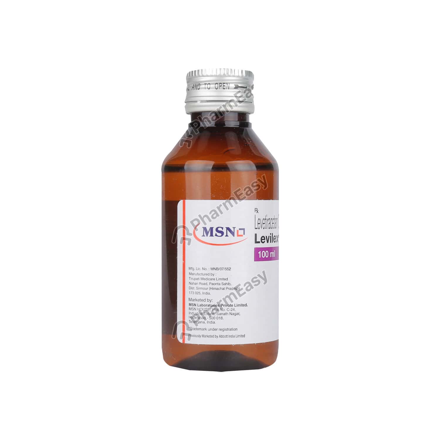 Buy Levilex 100 MG Syrup (100) Online at Flat 18% OFF* | PharmEasy