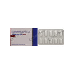 Buy Carnisure 500 MG Tablet (10) Online at Flat 18% OFF* | PharmEasy