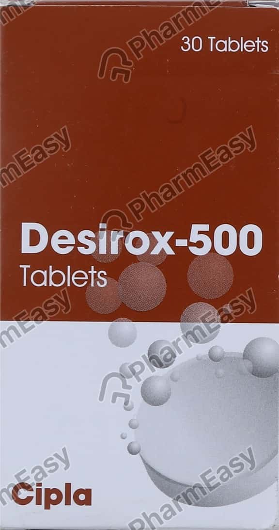 Buy Desirox 500 MG Tablet (30) Online at Flat 15% OFF | PharmEasy