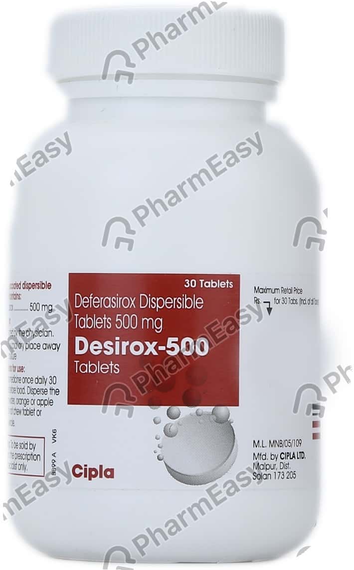 Buy Desirox 500 MG Tablet (30) Online at Flat 15% OFF | PharmEasy