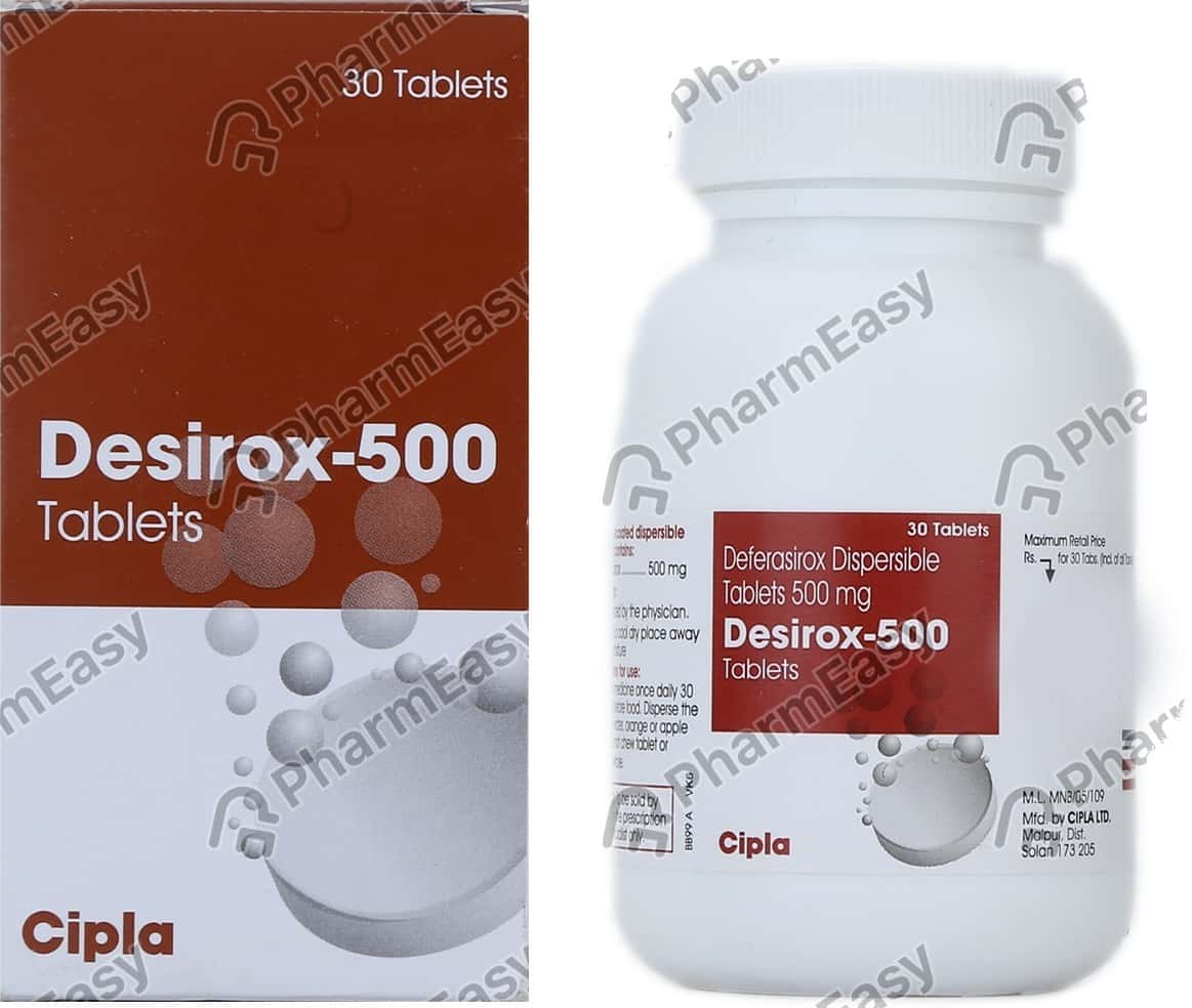 Buy Desirox 500 MG Tablet (30) Online at Flat 15% OFF | PharmEasy