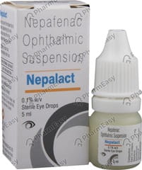 Nepalact 1 MG/ML Eye Drop (5): Uses, Side Effects, Price & Dosage ...