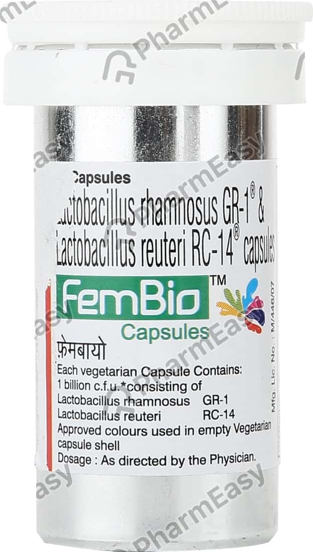 Buy Fembio Bottle Of 10 Capsules Online at Flat 18% OFF* | PharmEasy