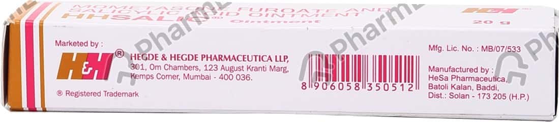 Buy Hhsalic Oint 20gm Online at Flat 15% OFF | PharmEasy