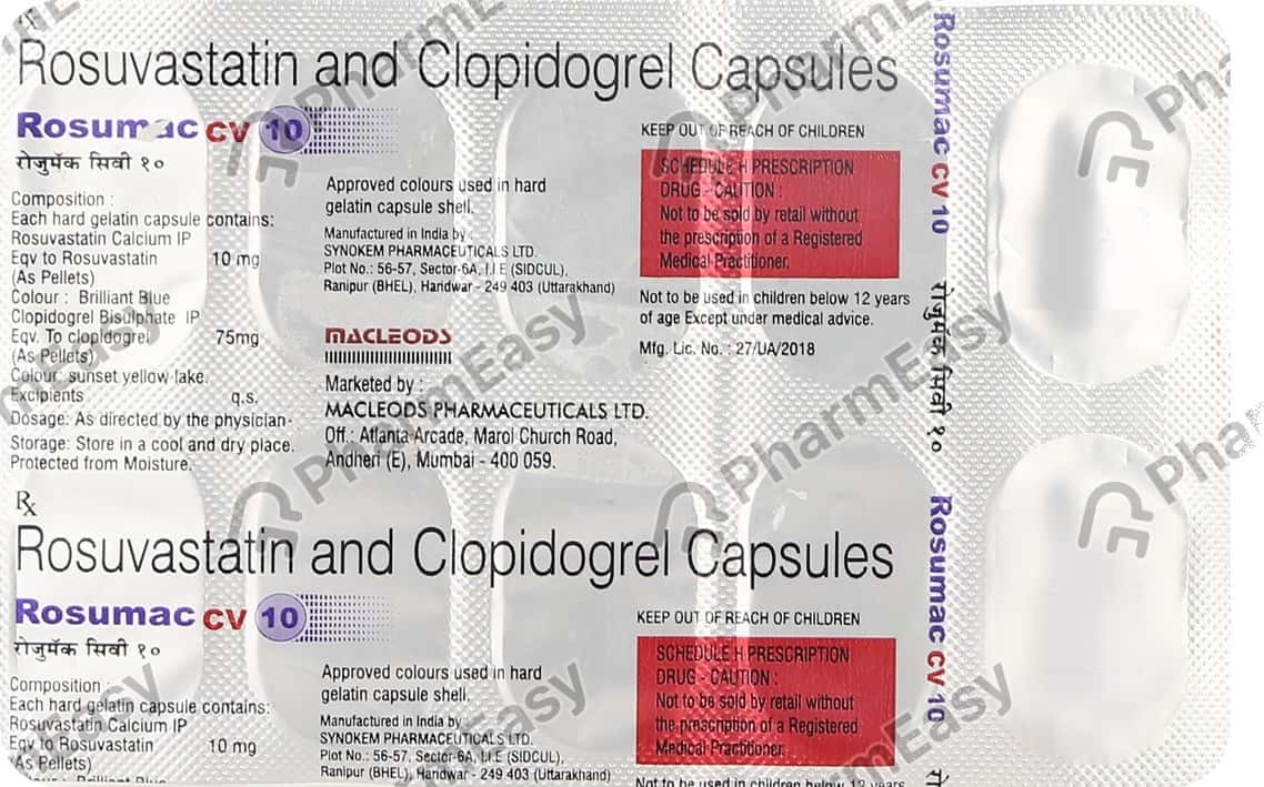 Rozuplatt Strip Of 10 Capsules: Uses, Side Effects, Price & Dosage ...