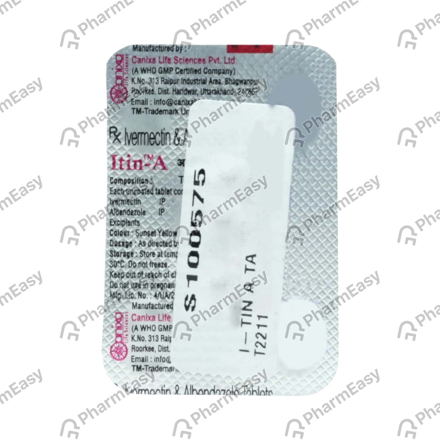 Itin A Strip Of 1 Tablet: Uses, Side Effects, Price & Dosage | PharmEasy