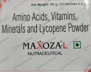 Buy Maxoza L Sachet Of 5gm Oral Powder (Green) Online at Flat 15% OFF ...