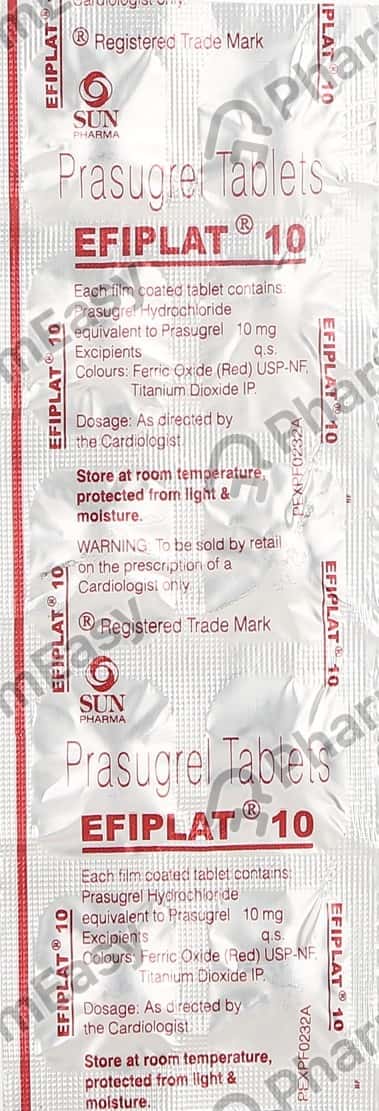 Efiplat 10 MG Tablet (10): Uses, Side Effects, Price & Dosage | PharmEasy