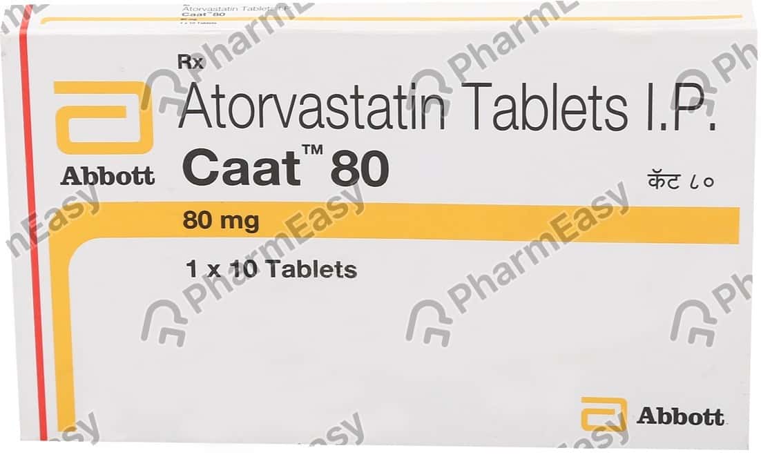 Caat 80 MG Tablet (10): Uses, Side Effects, Price & Dosage | PharmEasy