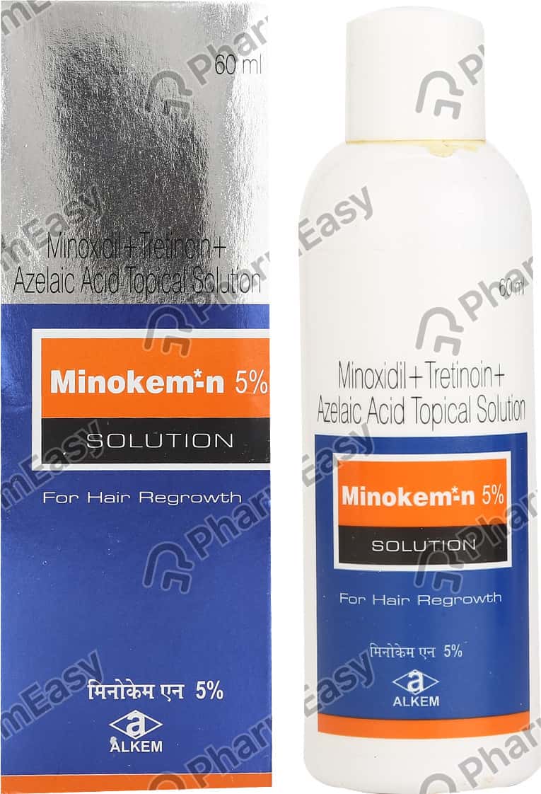 Buy Minokem N 5% Bottle Of 60ml Solution Online at Flat 15% OFF | PharmEasy