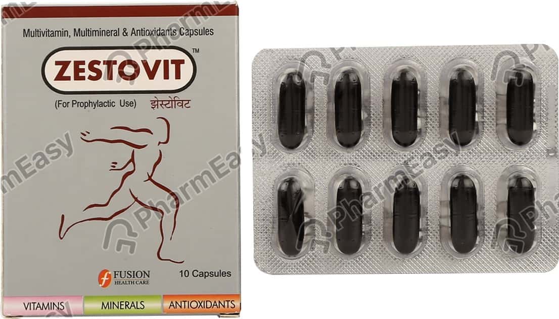 Buy Zestovit Strip Of 10 Capsules Online at Flat 15% OFF | PharmEasy