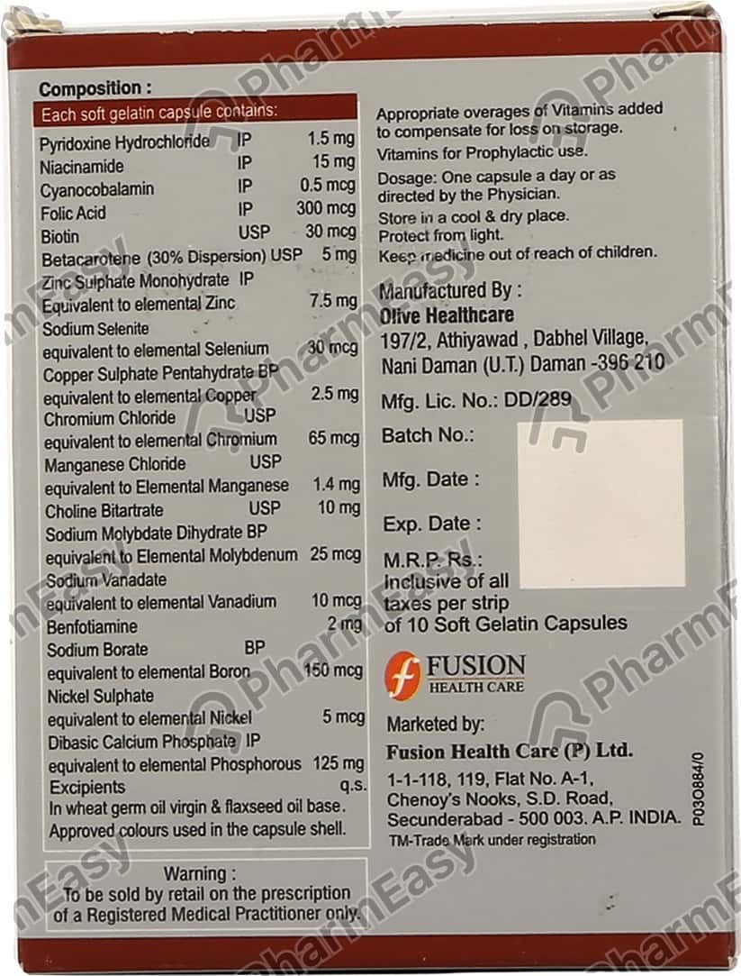 Buy Zestovit Strip Of 10 Capsules Online at Flat 15% OFF | PharmEasy