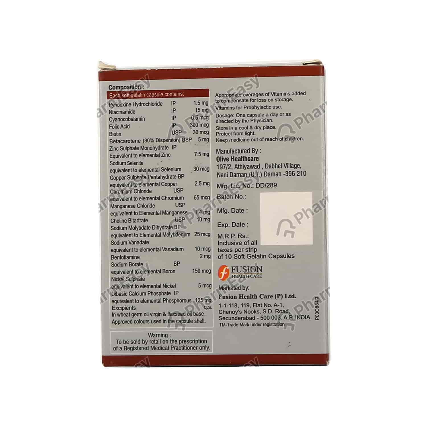 Buy Zestovit Cap Online at Flat 18% OFF* | PharmEasy
