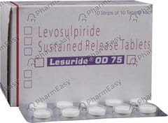 Lesuride OD 75 Tablet: Uses, Side-effects, Price, Dosage & More Info ...