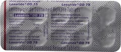 Lesuride Od 75 MG Tablet (10): Uses, Side Effects, Price & Dosage ...
