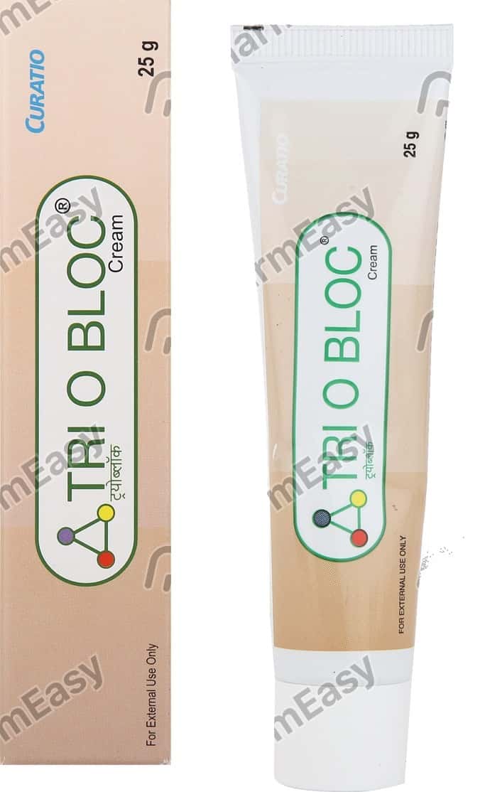 Buy Triobloc 1 % Cream (25) Online at Flat 15% OFF | PharmEasy