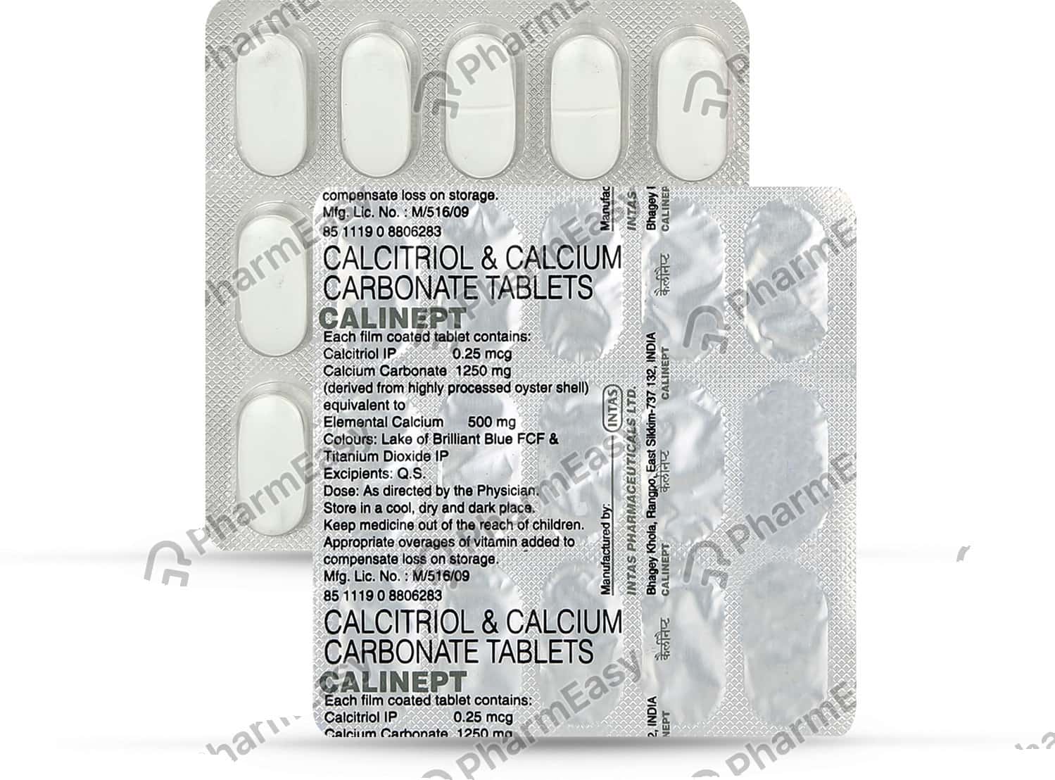 Calinept Strip Of 15 Tablets: Uses, Side Effects, Price & Dosage ...