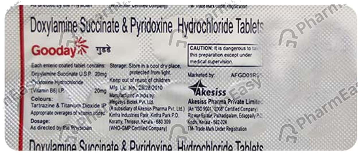 Gooday Strip Of 10 Tablets: Uses, Side Effects, Price & Dosage | PharmEasy