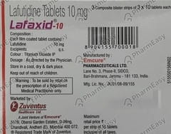 Buy Lafaxid 10 MG Tablet (10) Online at Flat 15% OFF | PharmEasy
