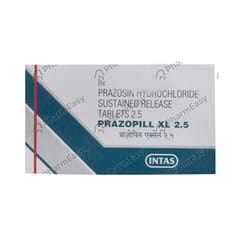 Buy Prazopill Xl 2.5 MG Tablet (10) Online at Flat 18% OFF* | PharmEasy