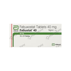 Febustat 40 MG Tablet (10) - Uses, Side Effects, Dosage, Composition ...