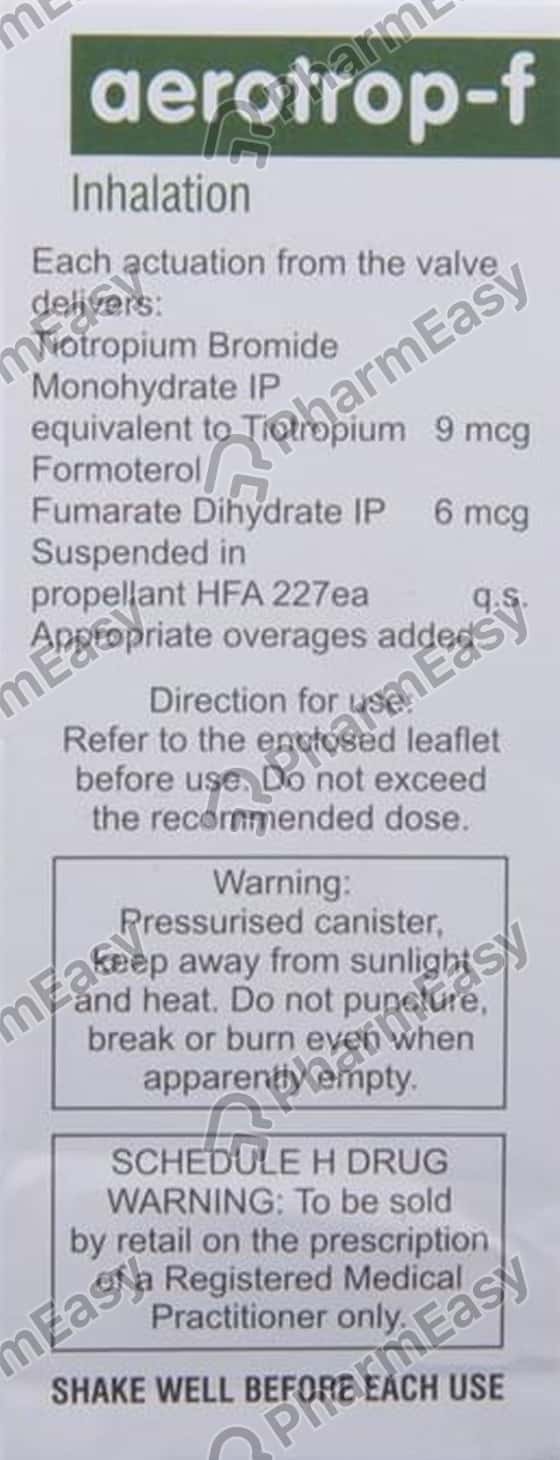 Buy Aerotrop F 12/18mcg Box Of 180md Metered Dose Inhaler Online at ...