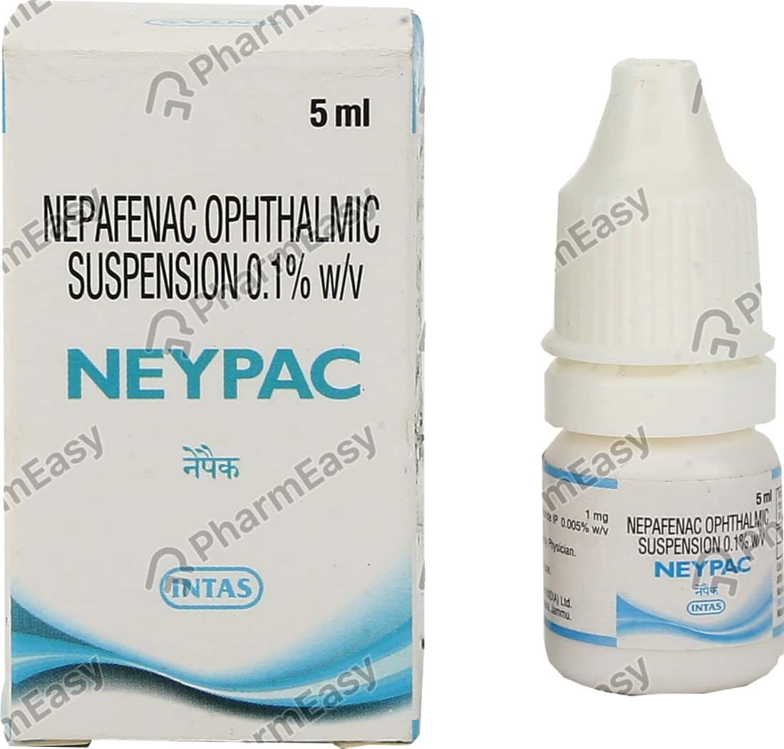 Neypac 0.1 % Eye Drop (5): Uses, Side Effects, Price & Dosage | PharmEasy