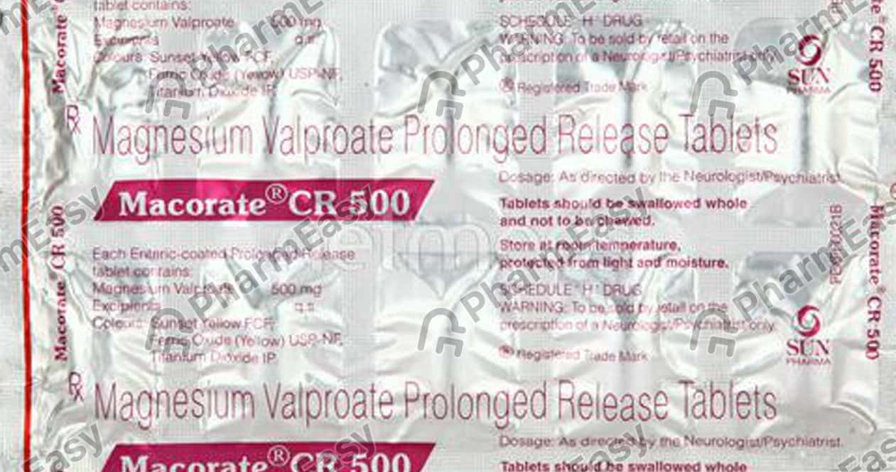 Macorate Cr 500 MG Tablet (10): Uses, Side Effects, Price & Dosage ...