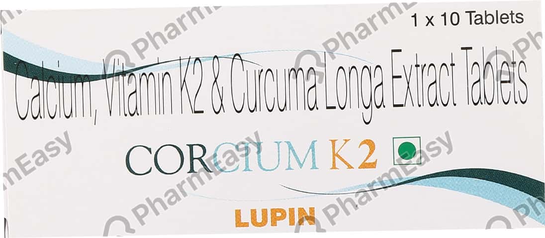 Corcium K2 Tablet: Uses, Side-effects, Price, Dosage & More Info ...