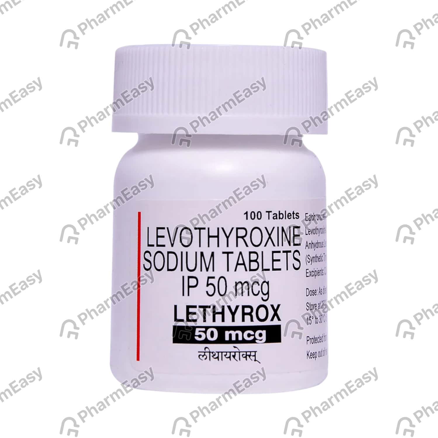 Lethyrox 50 MCG Tablet (30): Uses, Side Effects, Price & Dosage | PharmEasy
