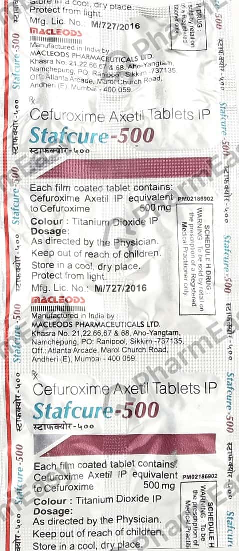Cefuronat 500 MG Tablet (4): Uses, Side Effects, Price, Dosage ...