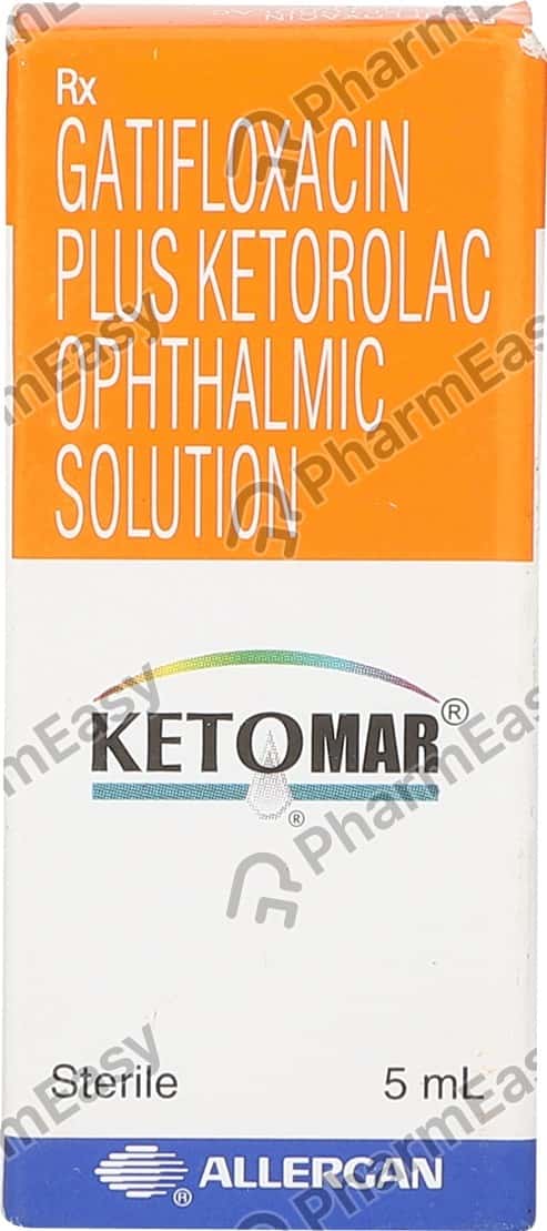 Ketomar Bottle Of 5ml Eye Drops: Uses, Side Effects, Price & Dosage ...