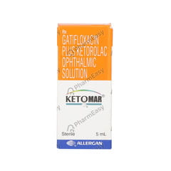 Buy Ketomar Eye Drops 5ml Online at Flat 18% OFF* | PharmEasy