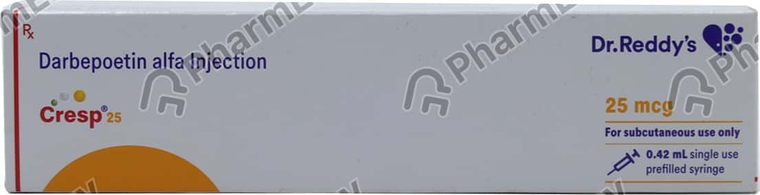 Cresp 25 MCG Injection (0.42): Uses, Side Effects, Price & Dosage ...