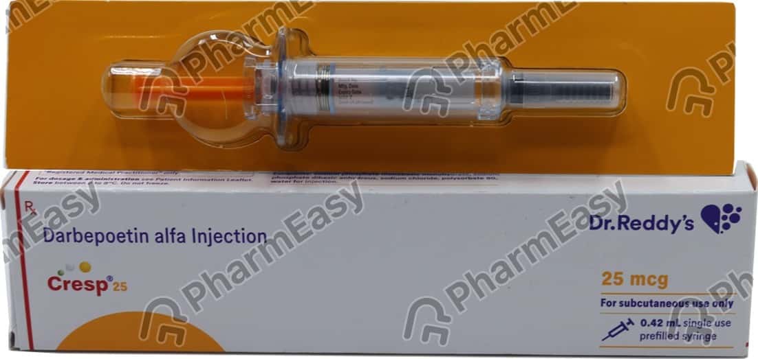 Cresp 25 MCG Injection (0.42): Uses, Side Effects, Price & Dosage ...