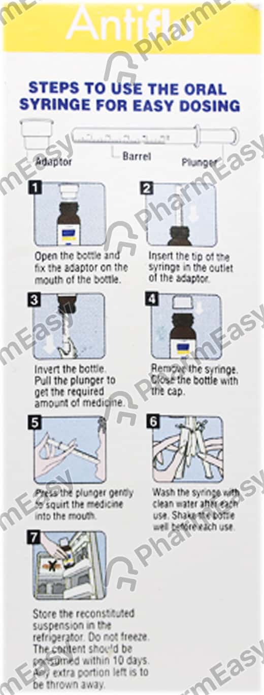 Buy Antiflu 12 MG Syrup (75) Online at Flat 15% OFF | PharmEasy