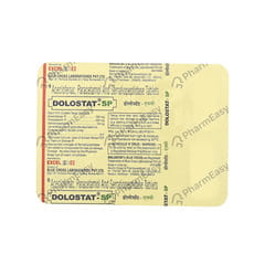 Dolostat Sp Tablet - Uses, Side Effects, Dosage, Composition & Price ...