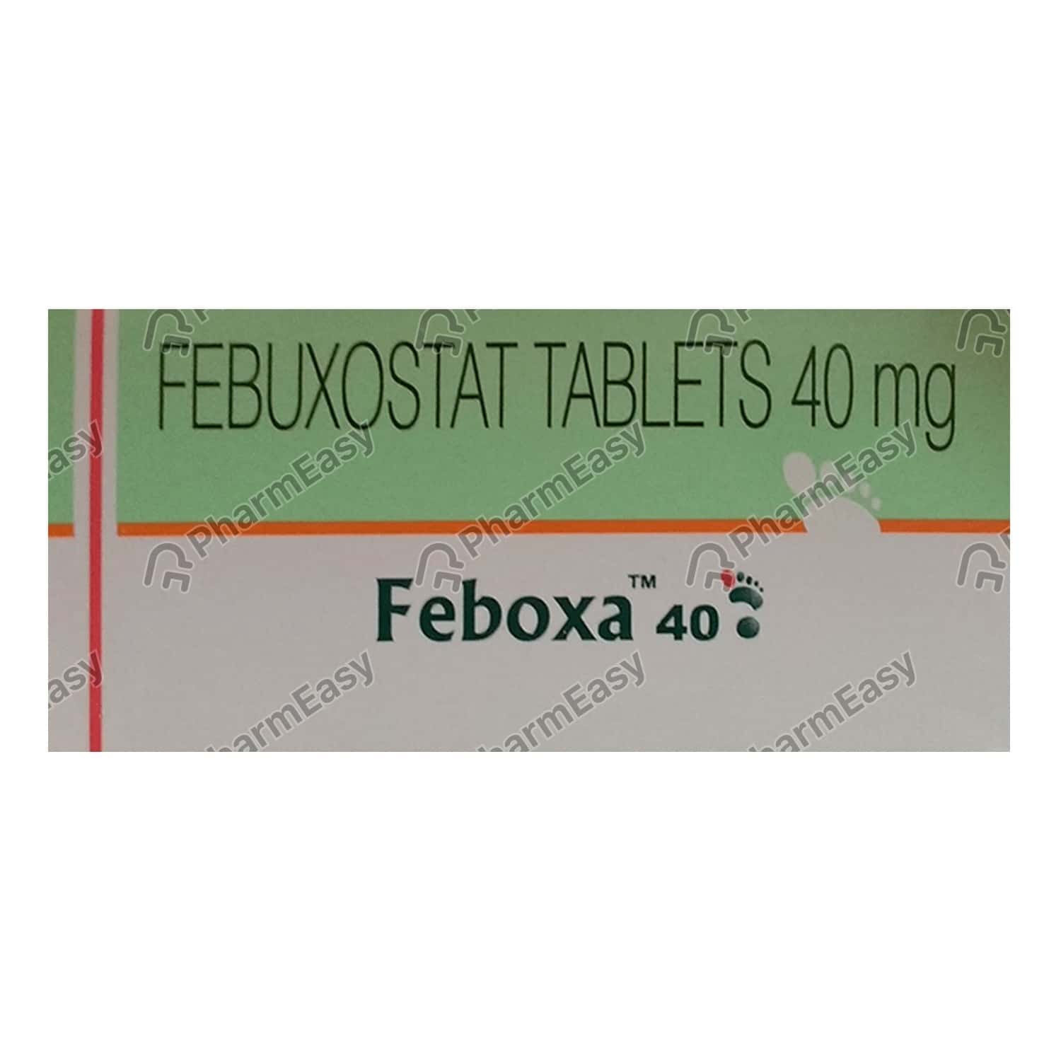 Feboxa 40 MG Tablet (10): Uses, Side Effects, Price, Dosage ...