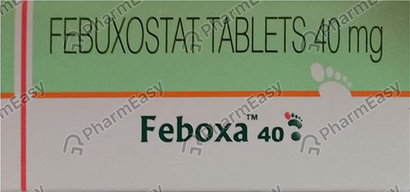 Feboxa 40 MG Tablet (10): Uses, Side Effects, Price & Dosage | PharmEasy