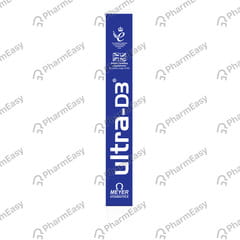 Ultra D3 1000 IU Tablet (30): Uses, Side Effects, Price & Dosage ...