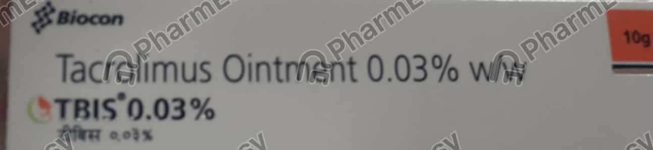 Tbis 0.03 %W/W Ointment (10): Uses, Side Effects, Price & Dosage ...