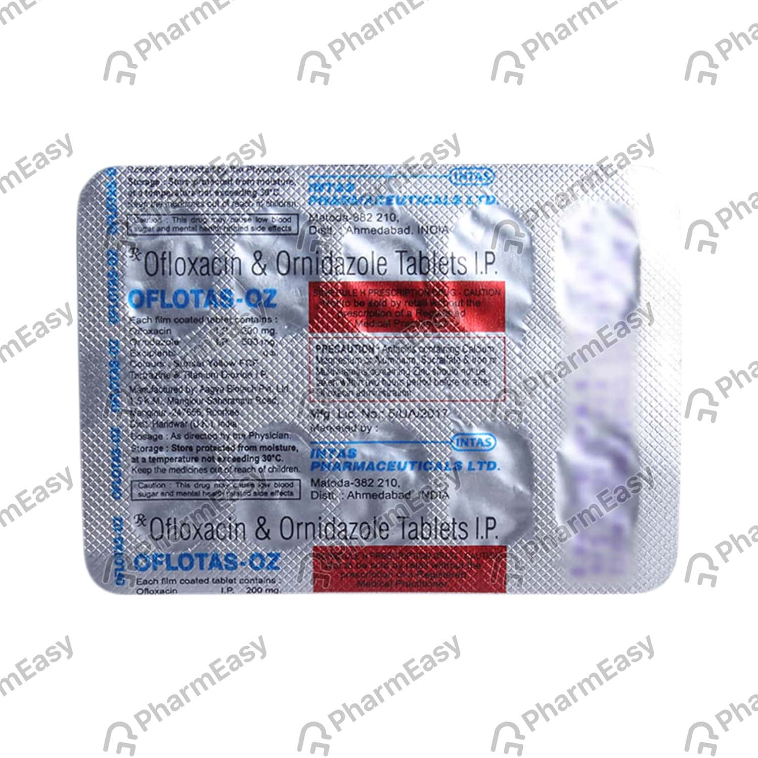 Ofloday Oz Tablet (10): Uses, Side Effects, Price & Dosage | PharmEasy