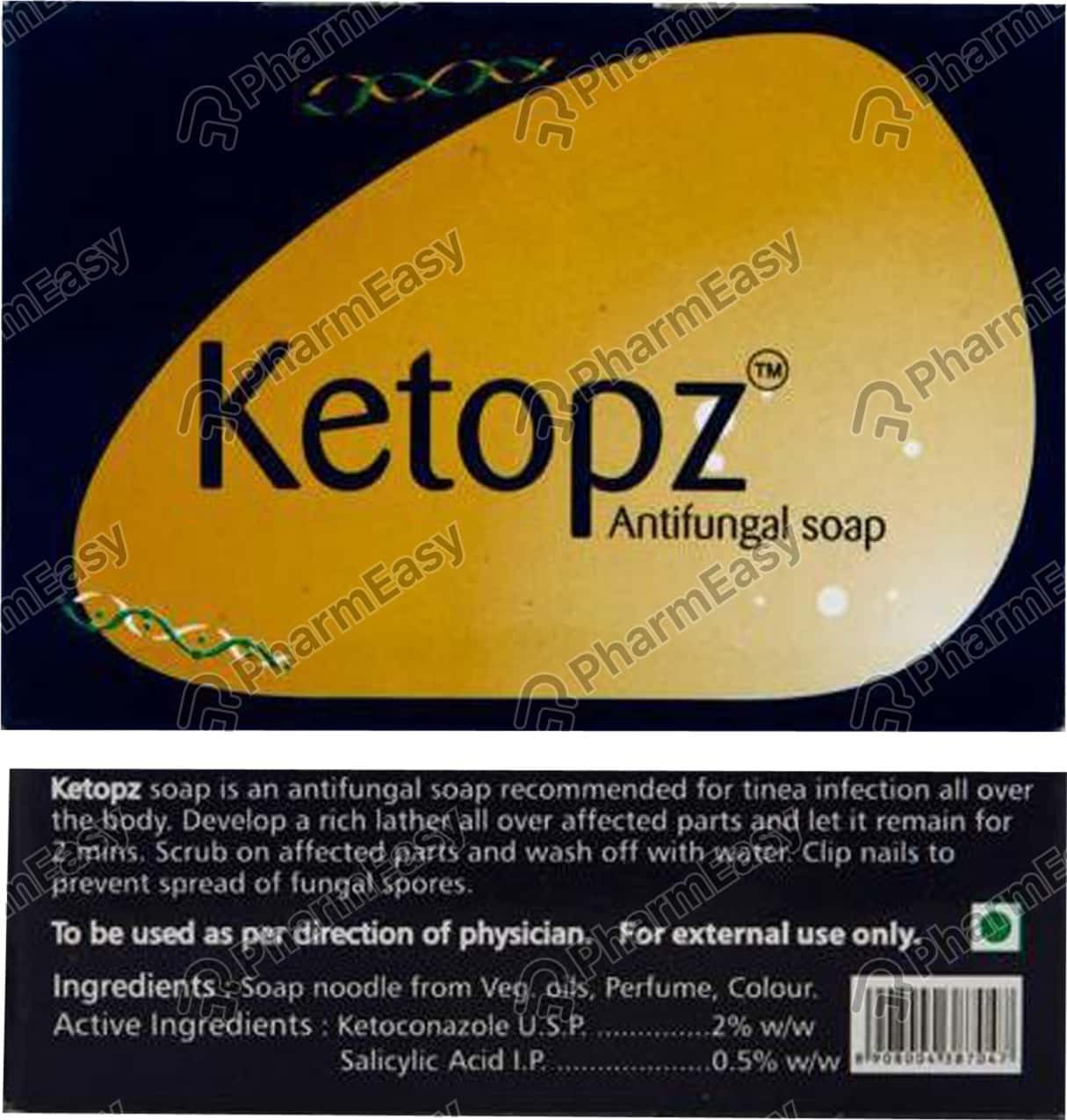 Ketol 2 % Soap (75): Uses, Side Effects, Price, Dosage & Composition ...