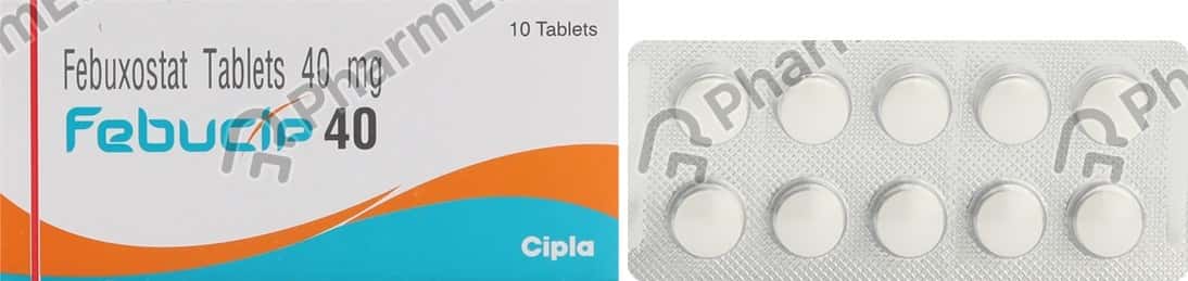 Febucip 40 MG Tablet (10): Uses, Side Effects, Price & Dosage | PharmEasy