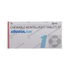 Buy Singulair 5 MG Tablet (7) Online at Flat 18% OFF* | PharmEasy