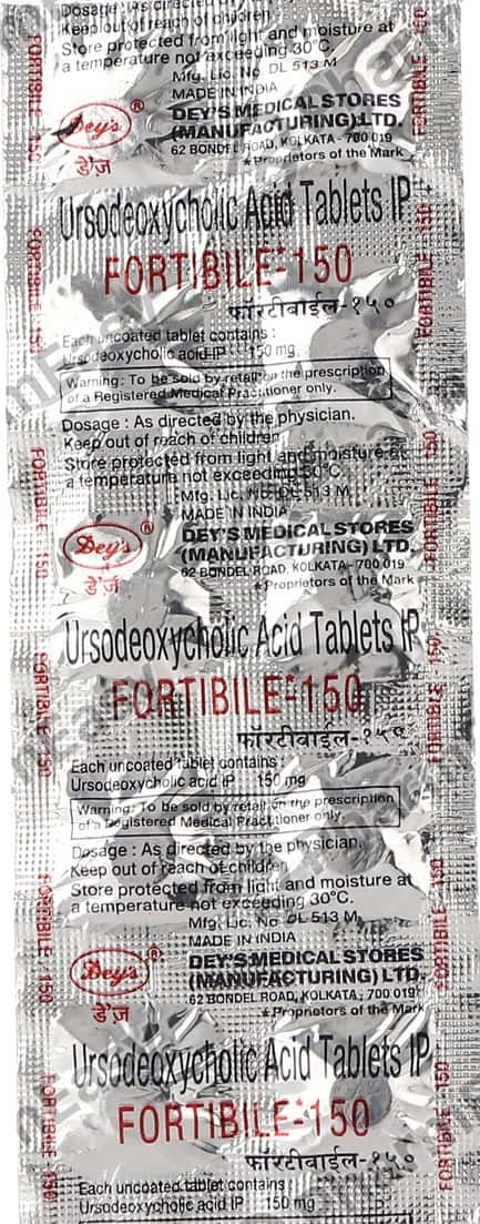 Fortibile 150 MG Tablet (10): Uses, Side Effects, Price & Dosage ...