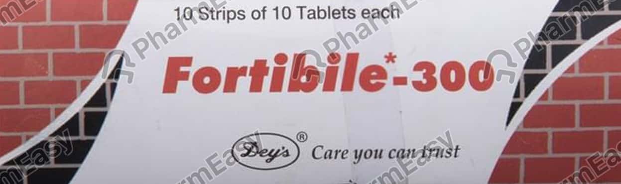 Fortibile 300 MG Tablet (10): Uses, Side Effects, Price & Dosage ...