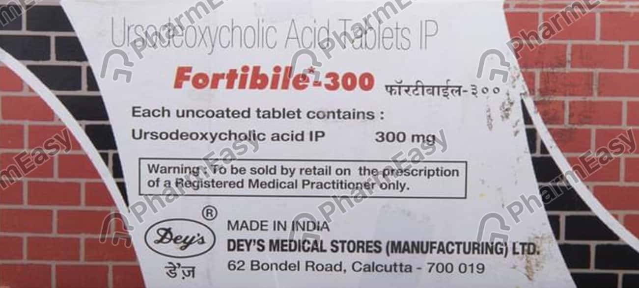 Fortibile 300 MG Tablet (10): Uses, Side Effects, Price & Dosage ...