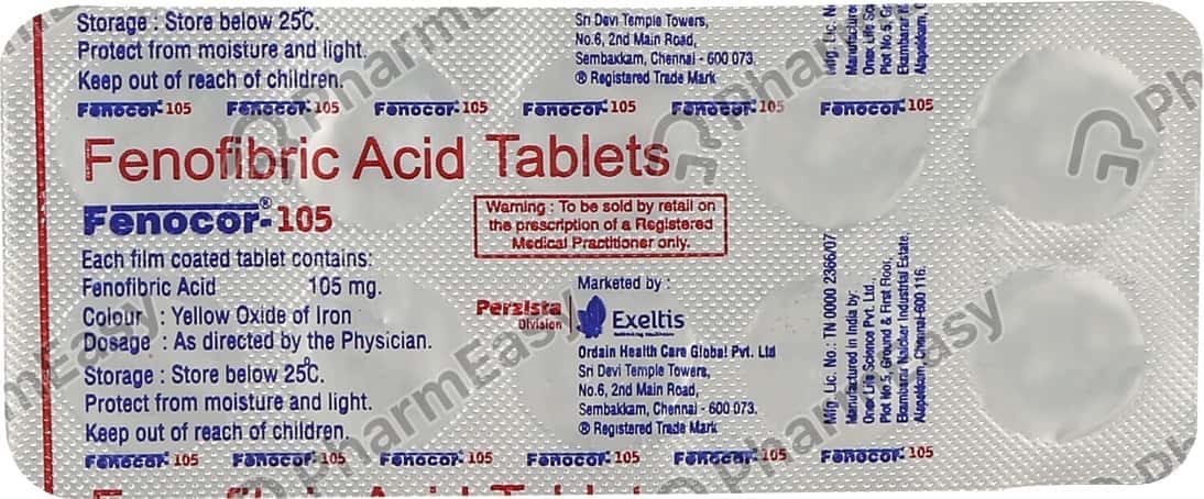 Fenocor 105 MG Tablet (10): Uses, Side Effects, Price & Dosage | PharmEasy