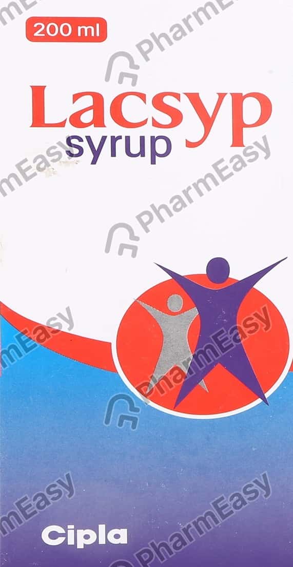 Lacsyp 10 GM/15ML Syrup (200): Uses, Side Effects, Price & Dosage ...